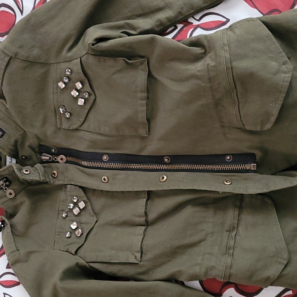 Celebrity Pink Military Jacket - Gem